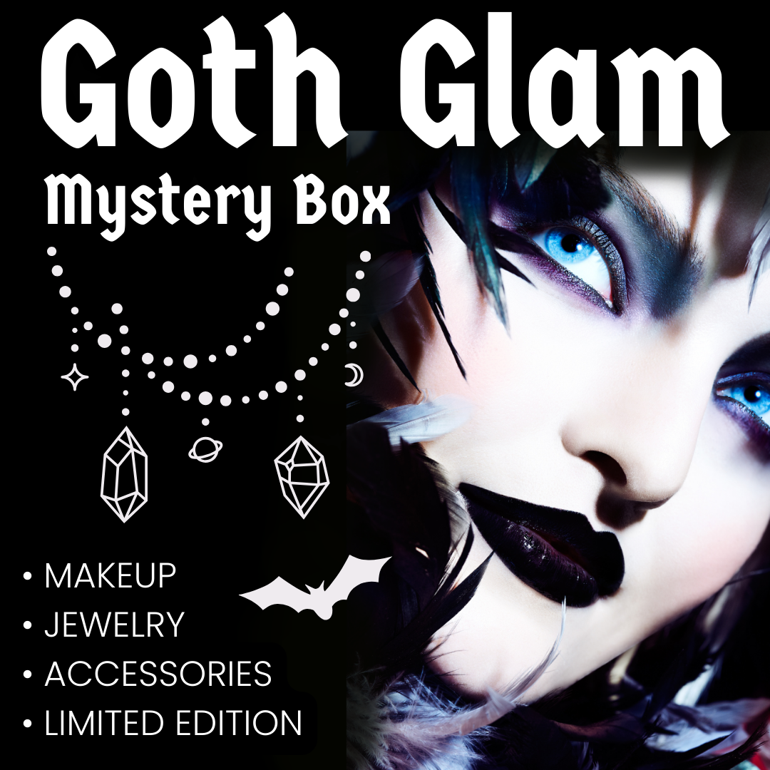 Goth Glam Beauty Box | $150+ Value of Gothic Makeup, Jewelry ...