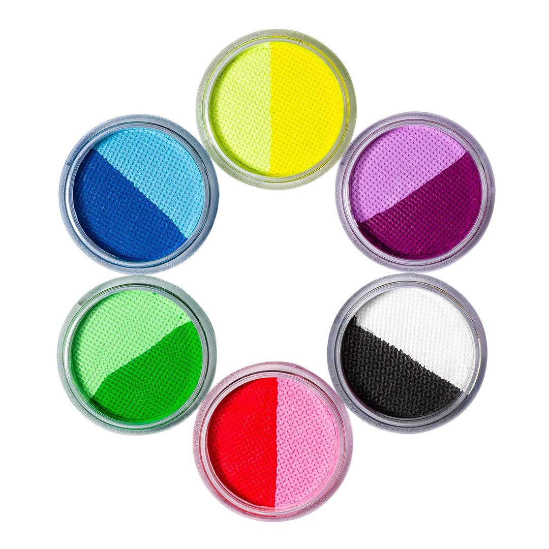 Cake Eyeliner Set – 6 Water-Activated UV Reactive Eyeliners – Medusa's ...