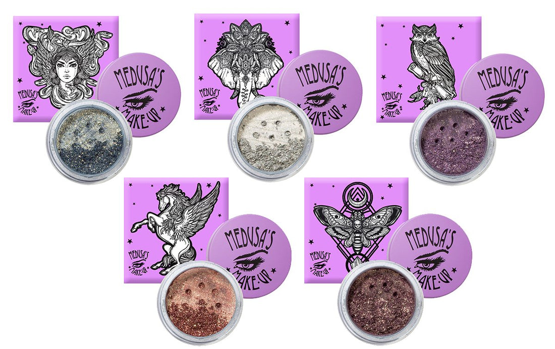 Mystical Eye Dust - 5 Piece Bundle – Medusa's Makeup
